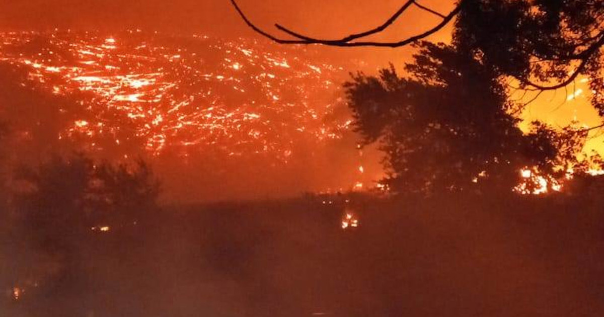 Firefighting efforts continue in Wellington