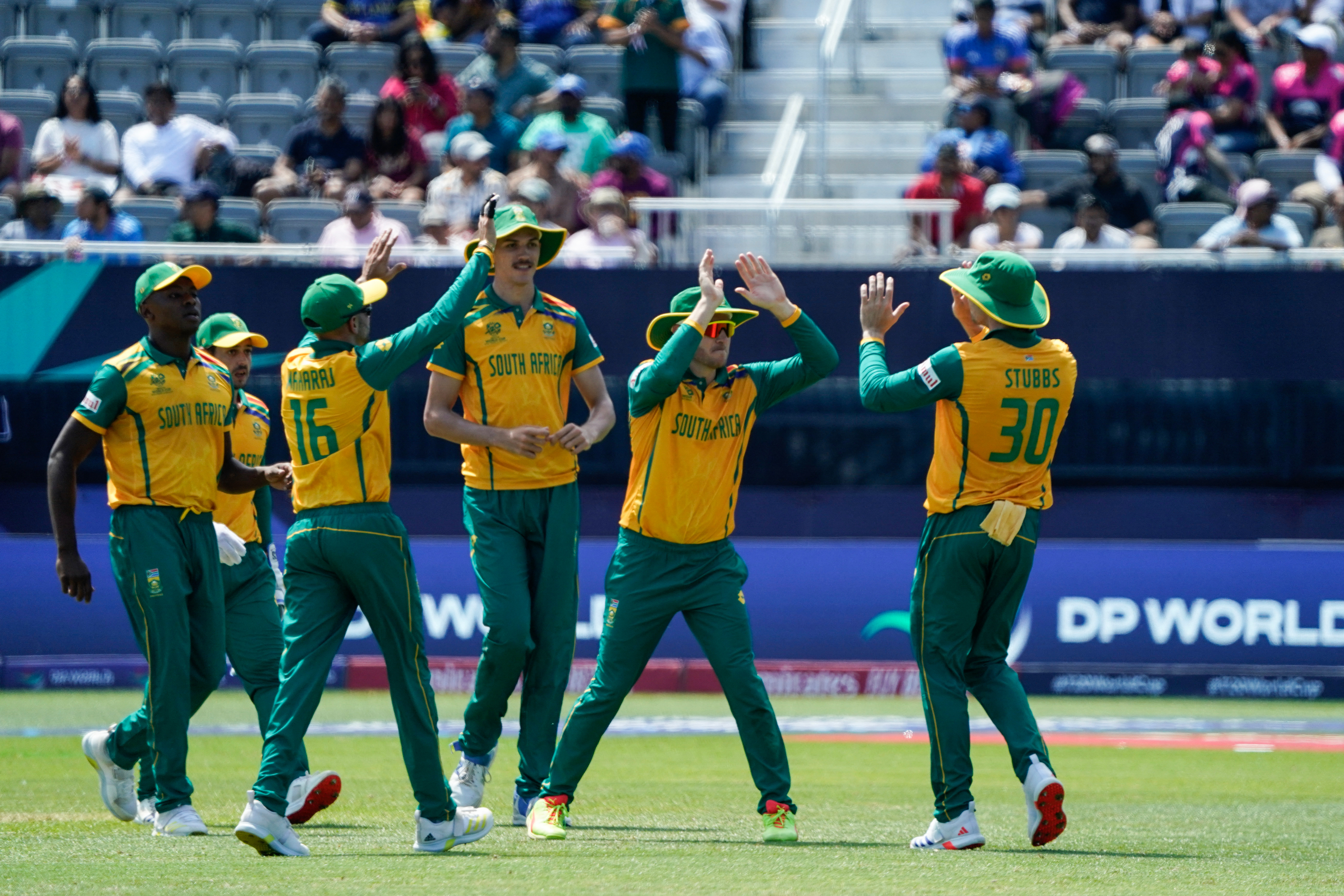 Nortje takes 4/7 as Proteas beat Sri Lanka in T20 World Cup