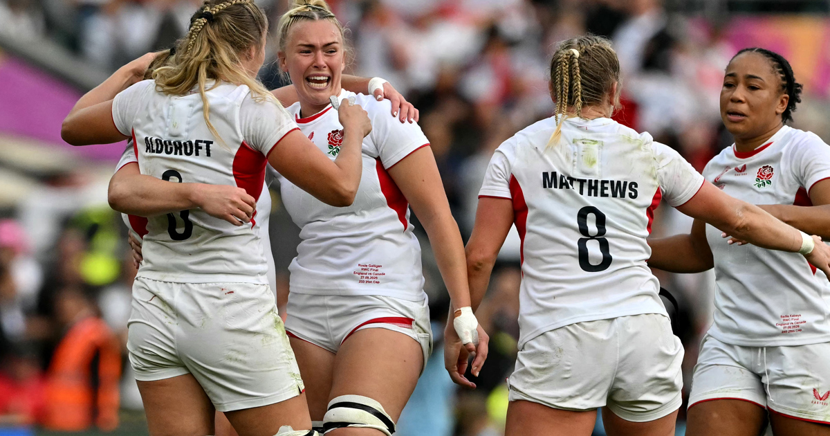 Matthews at the double as England beat Canada to win Women's Rugby ...