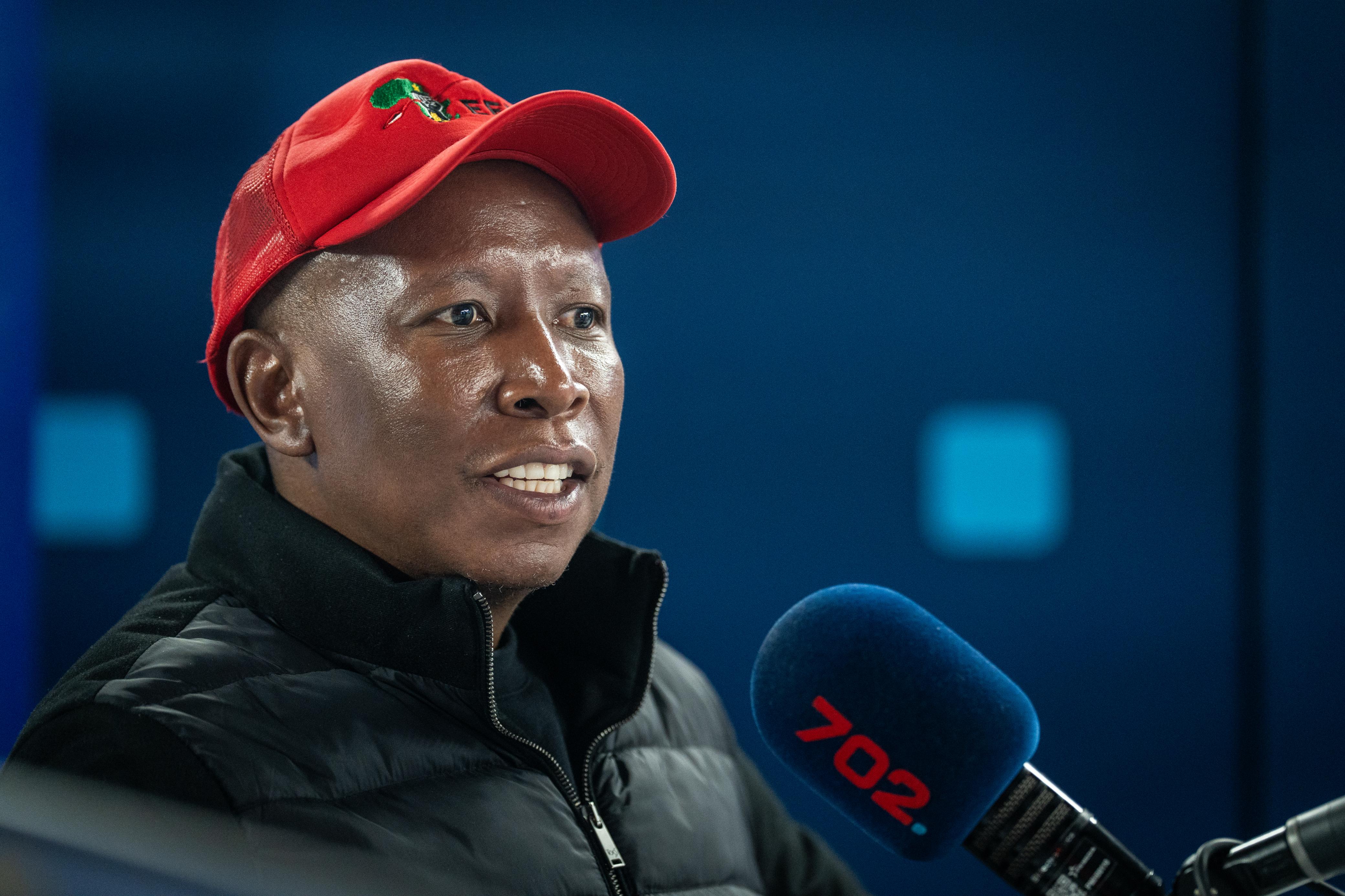 EFF says calling Malema 'cockroach' falls outside bounds of political ...