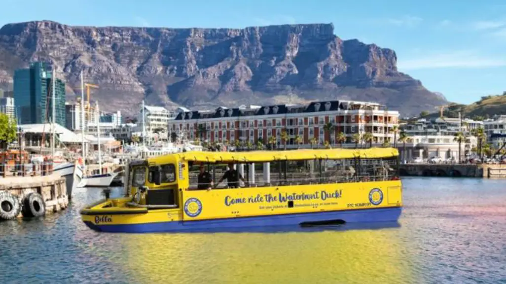 Cape Town's 1st-ever 'Duck Tour' is open for business at V&A Waterfront
