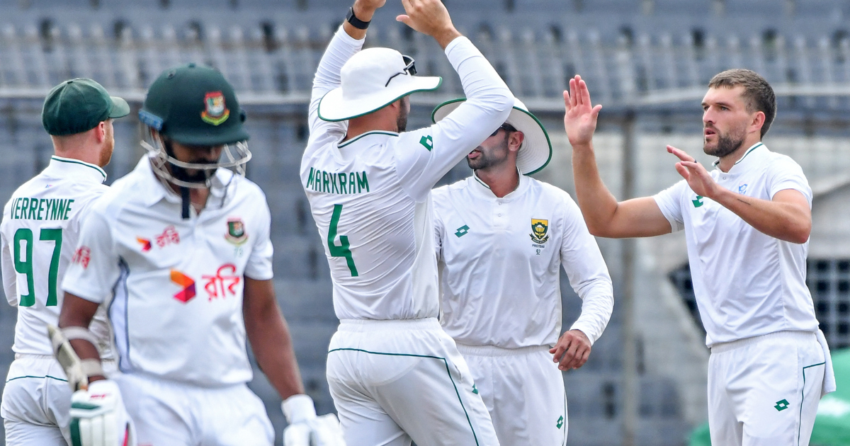 Proteas crush Bangladesh by seven wickets in first Test