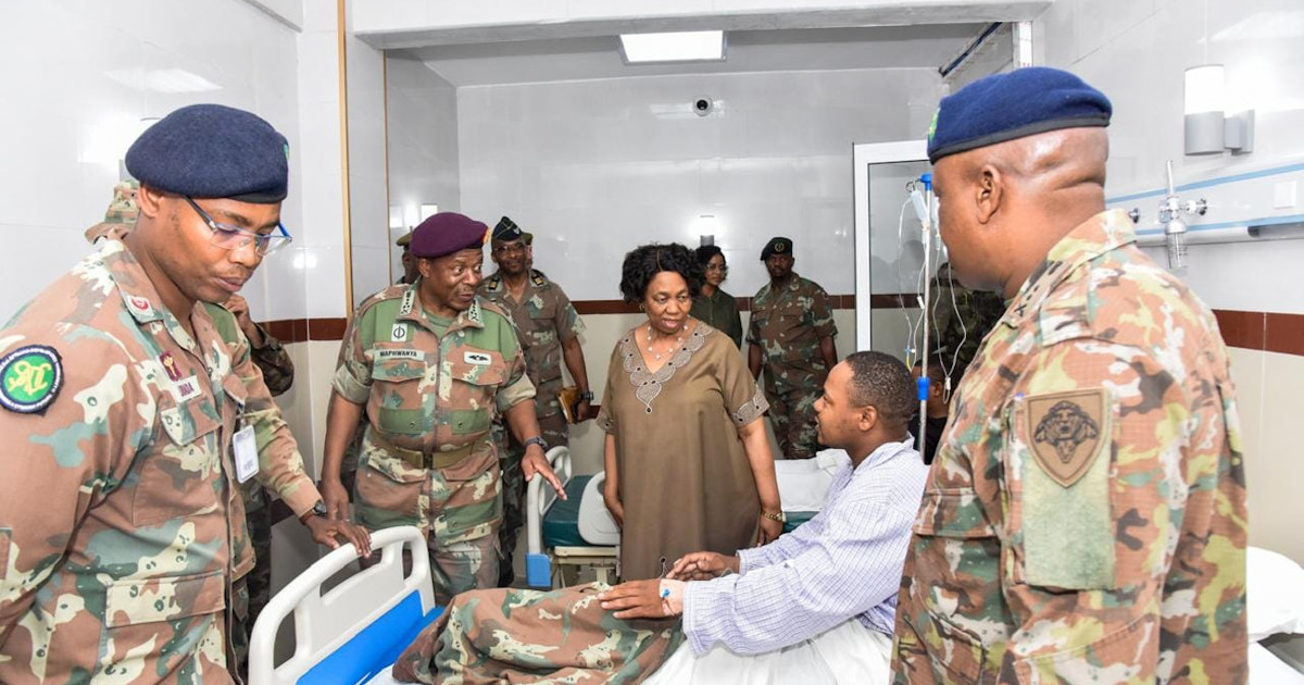 Critically injured SANDF soldiers successfully repatriated from DRC