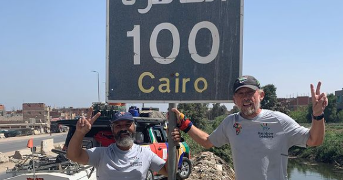Keith Boyd on track to break Cape to Cairo world record despite ...