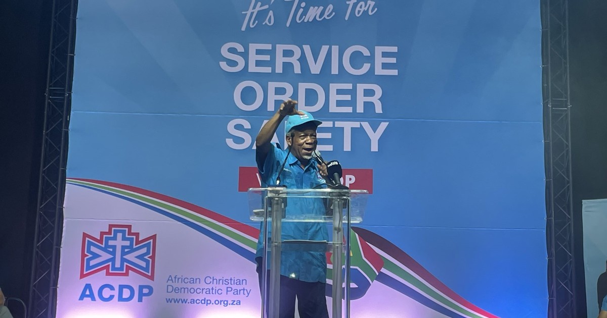 ACDP says it will correct ANC wrongs if elected into power