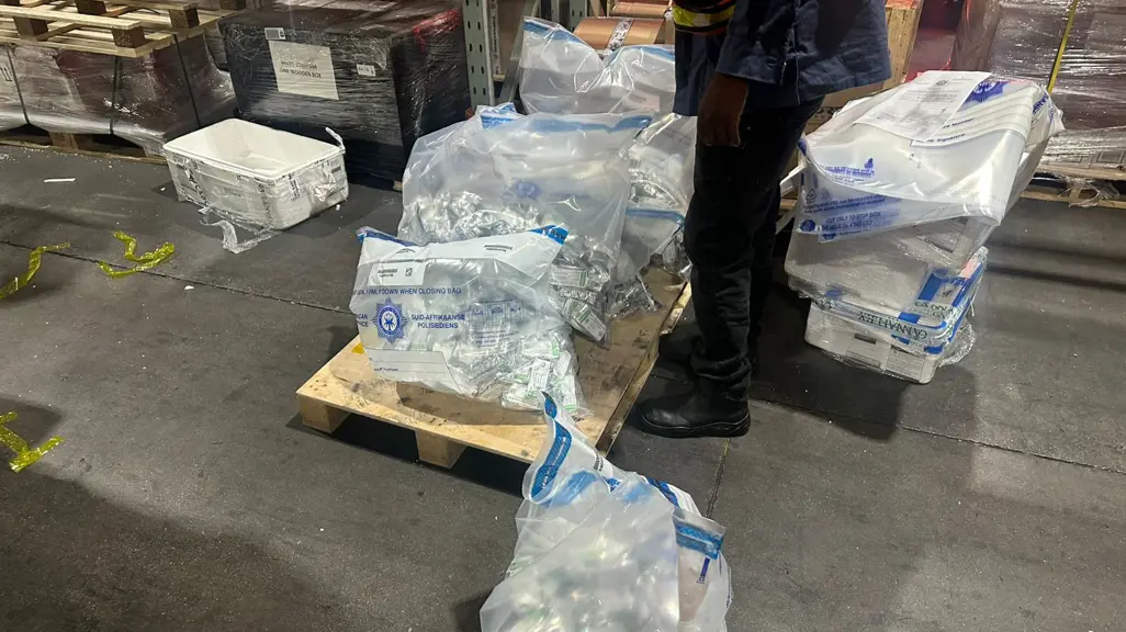 OR Tambo police intercept R2.8 million in meth and dagga