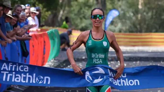After sealing African titles, triathlete Vicky van der Merwe eyes ...