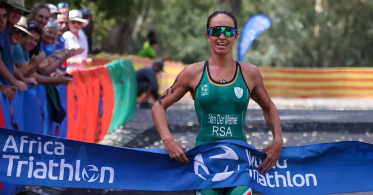 After sealing African titles, triathlete Vicky van der Merwe eyes ...
