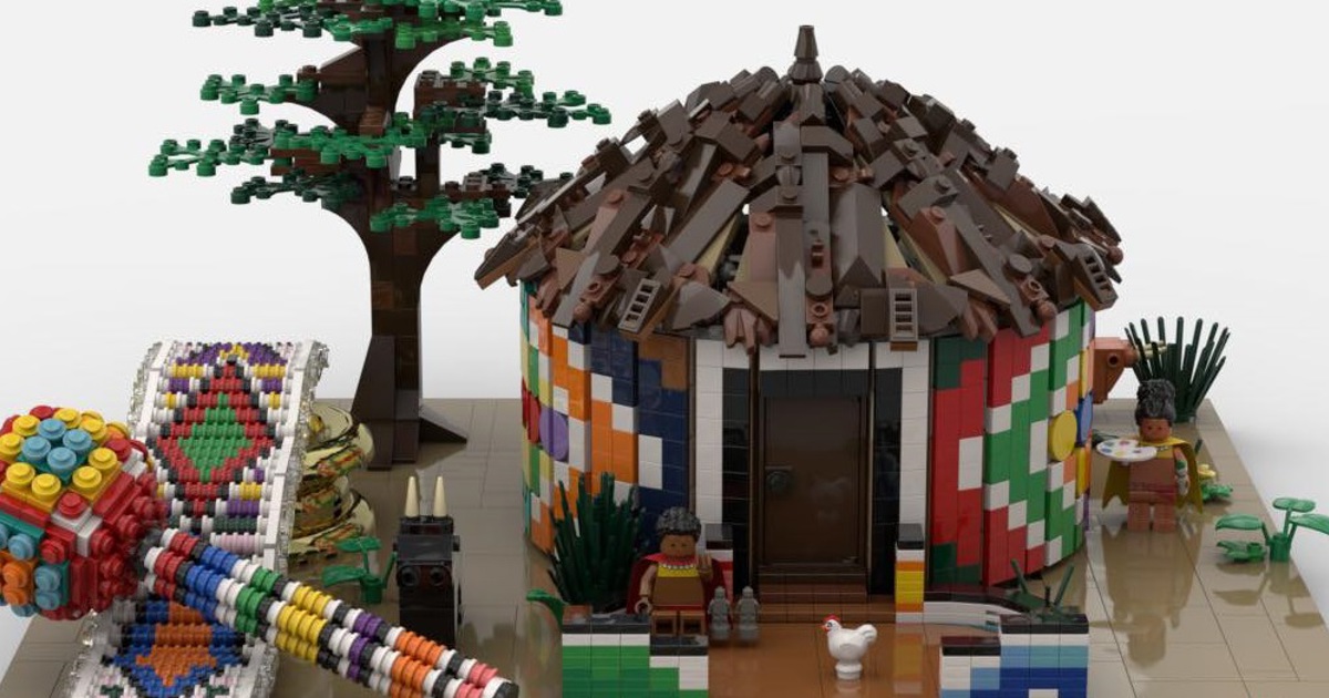 Love LEGO? Vote for South African creator's Ndebele design to become an ...