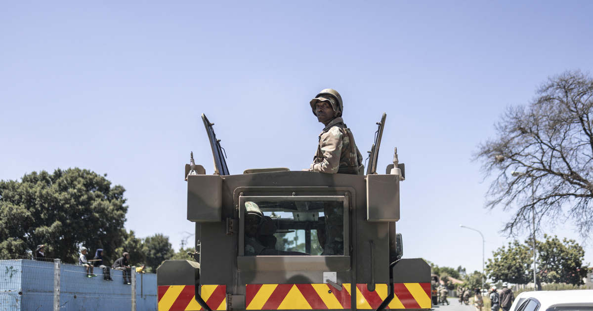Holomisa defends deployment of SANDF