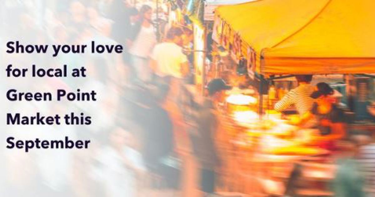 Green Point Market returns every Sunday in September!