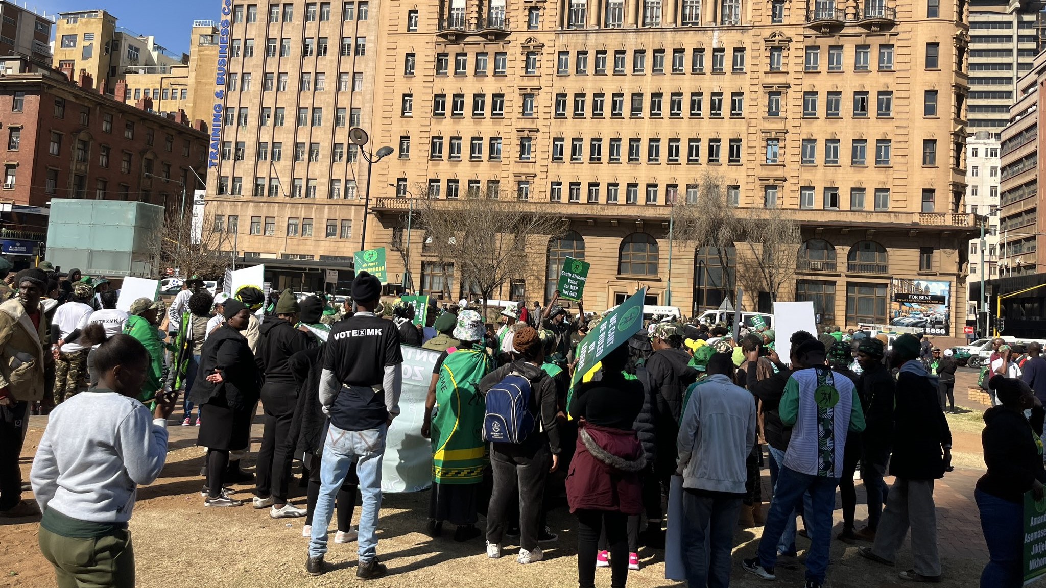 ANC disciplinary hearing against Zuma: MK Party supporters rally behind ...