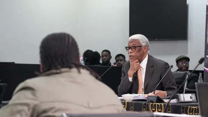 [WATCH] EC Judge President Mbenenge takes the stand