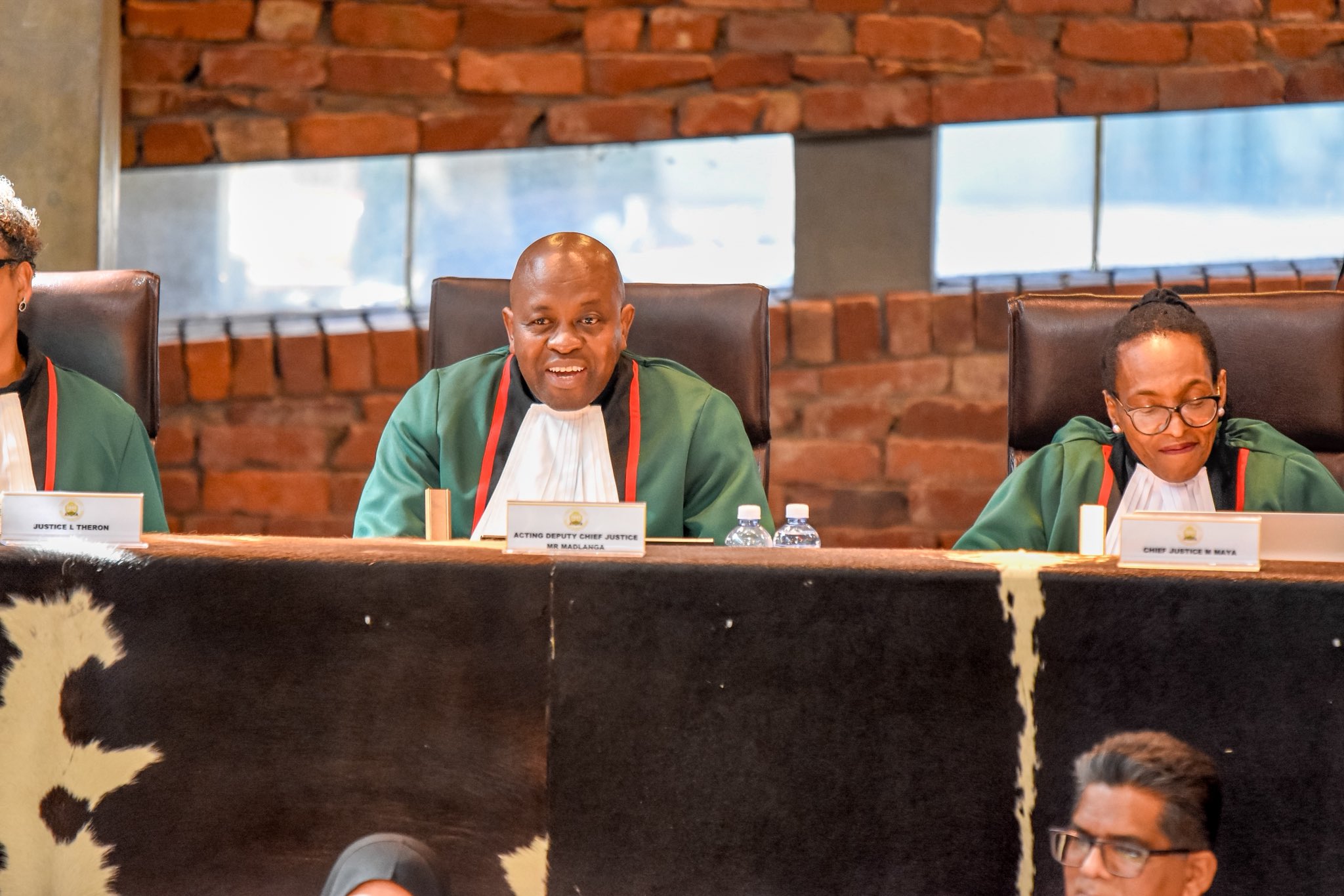 Justice Mbuyiseli Madlanga lauded as he retires from the bench