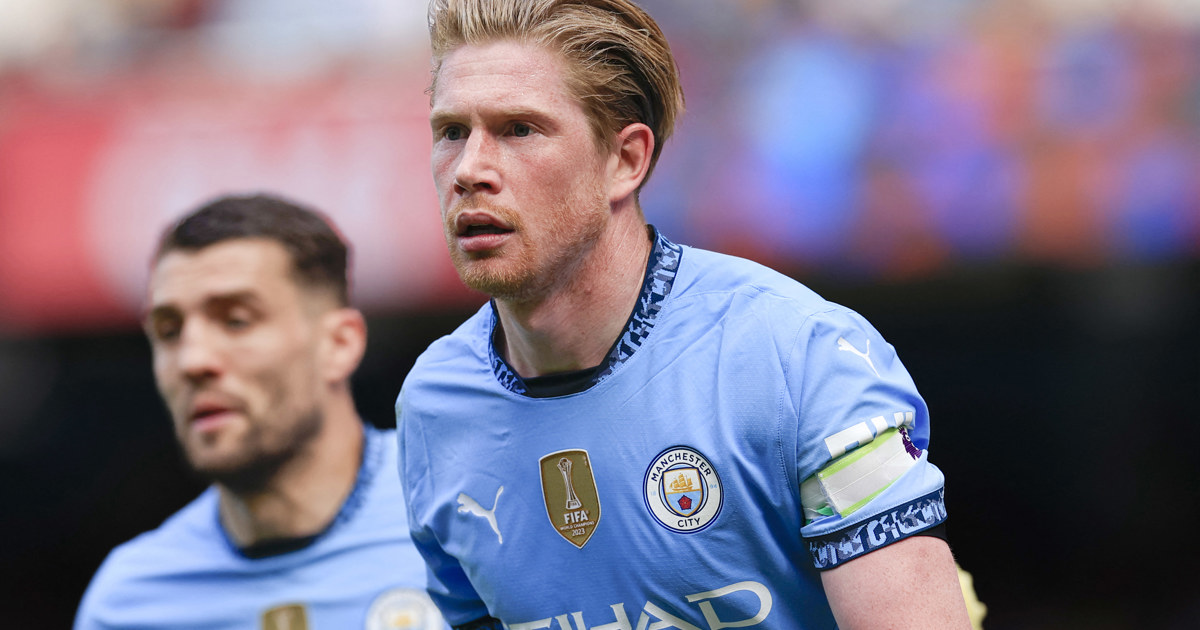 De Bruyne departs, Rodri returns as Man City close in on Champions League
