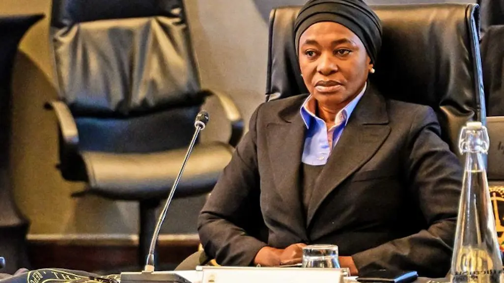 Makhubele faces off with evidence leader in her misconduct hearing