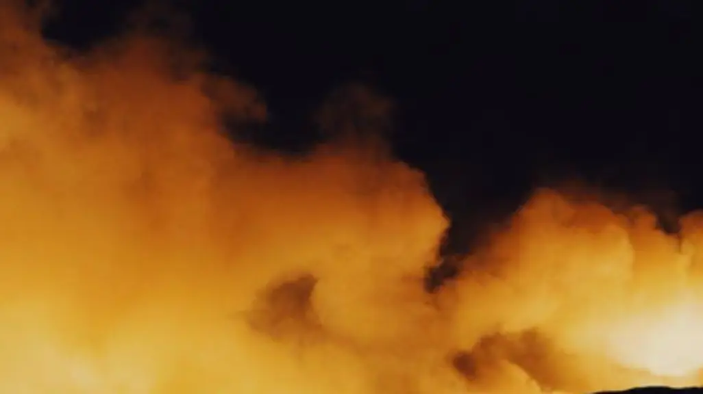 Firefighters battle blaze at the Apex Industrial Complex in Benoni