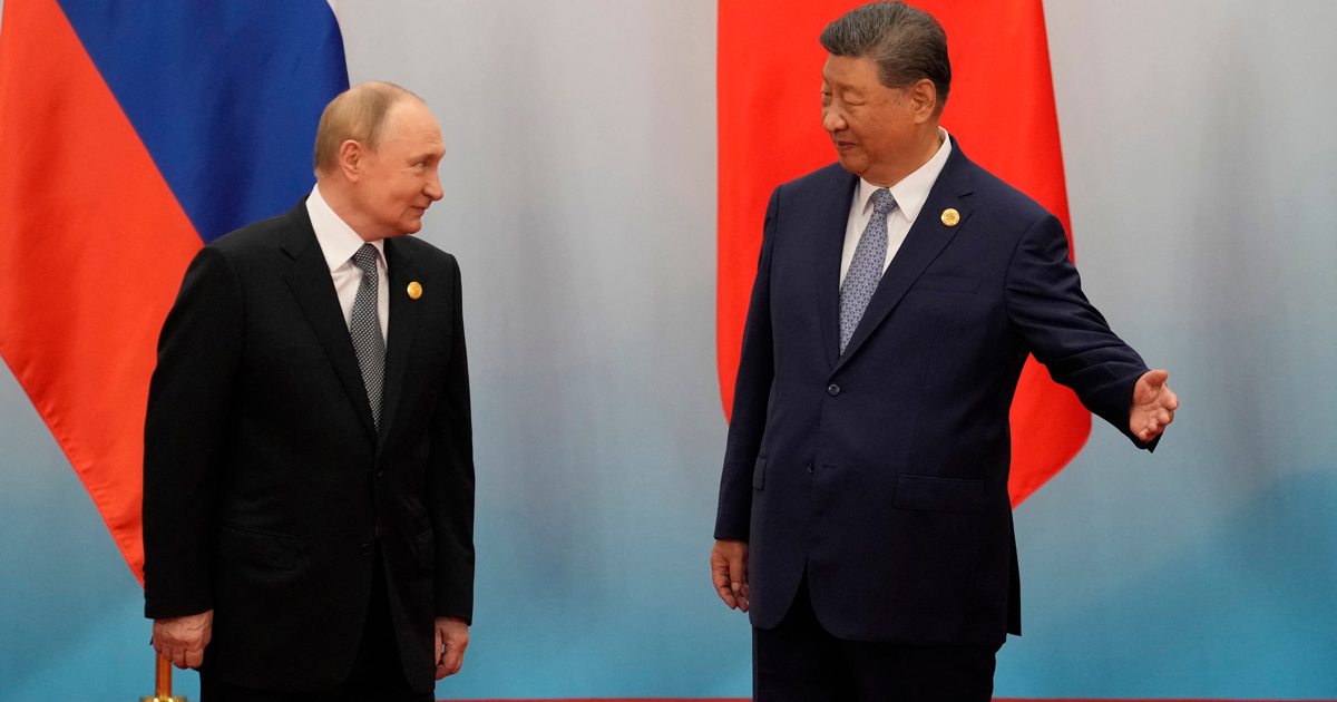 Xi and Putin round on West at regional summit in China