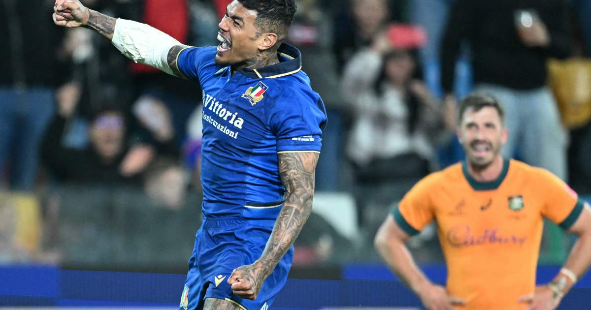 Australia connection gives Italy stunning win over Wallabies