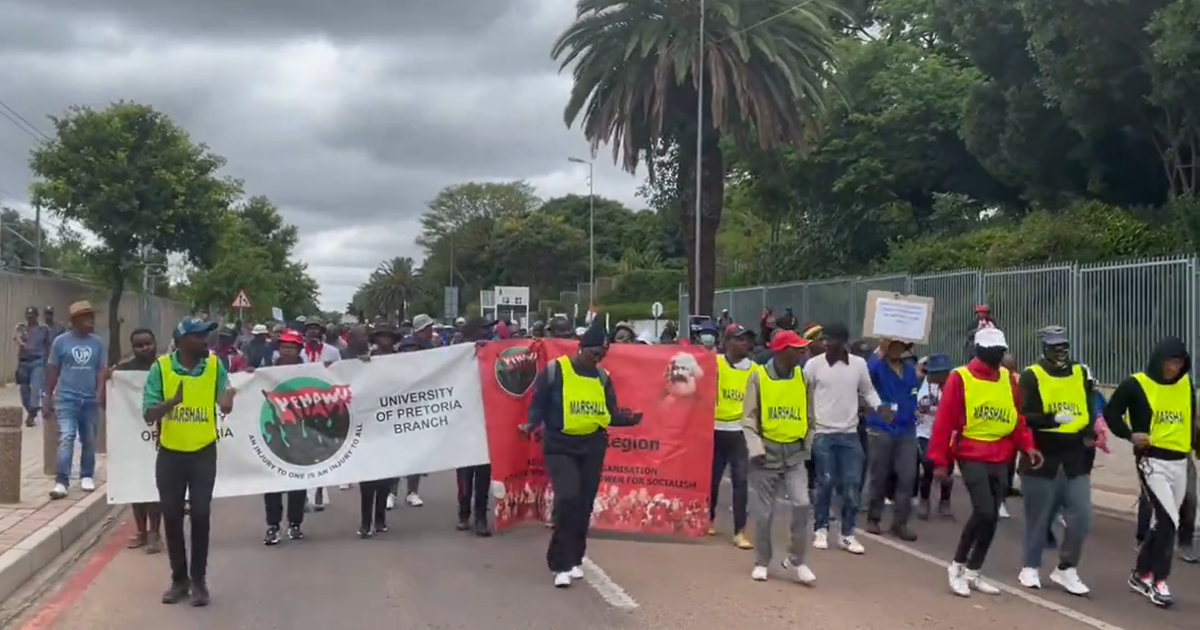 Striking NEHAWU workers at UP vow to continue until university 'goes ...