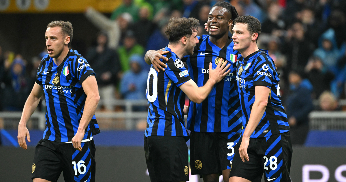 Inter dreaming of treble glory after reaching Champions League semis