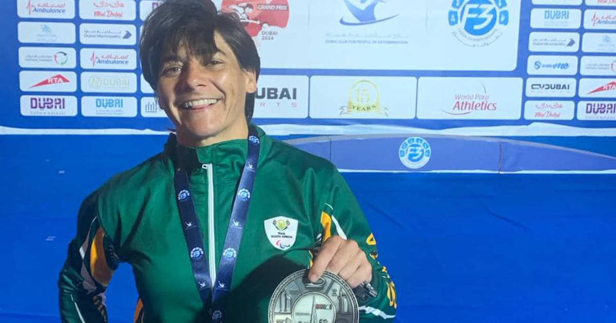 Sheryl James always giving her best winning two medals in Dubai