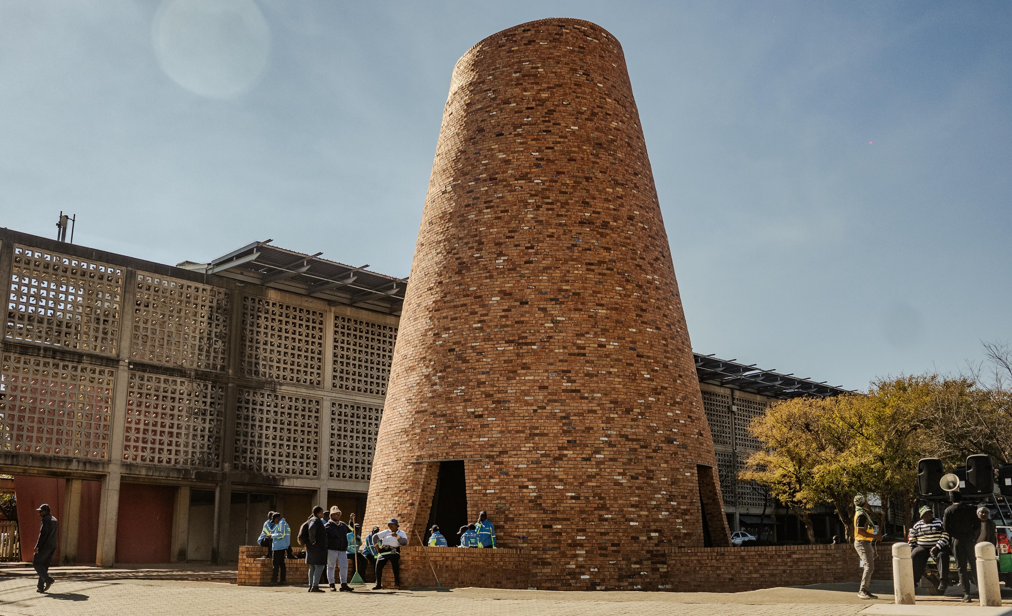 Dilapidated state of Walter Sisulu Square symbolic of the deteriorating ...