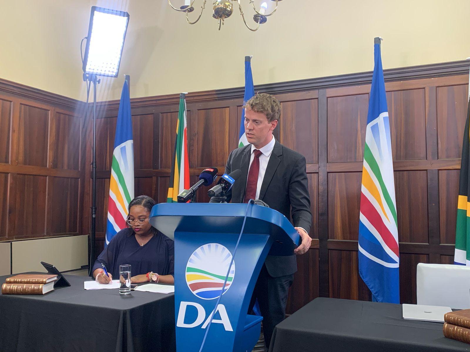 DA presents budget proposal, calls for zero tax increases