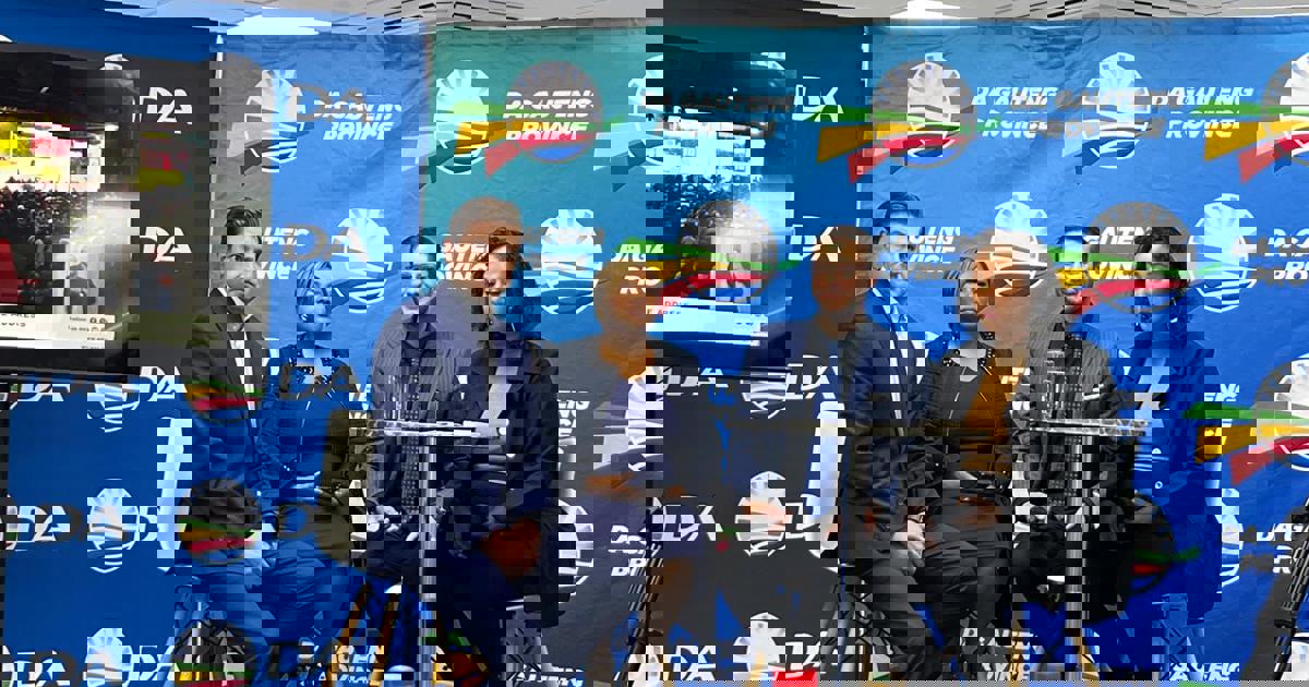 Some DA leaders say Gauteng has regressed under Premier Lesufi