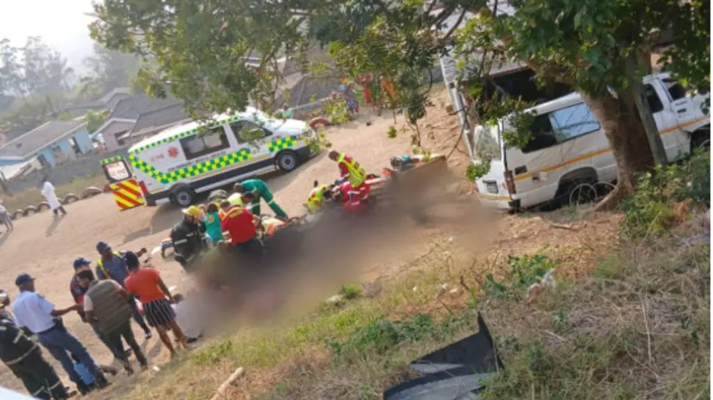 UPDATE: 5 children die after taxi-related accident in Pietermaritzburg ...