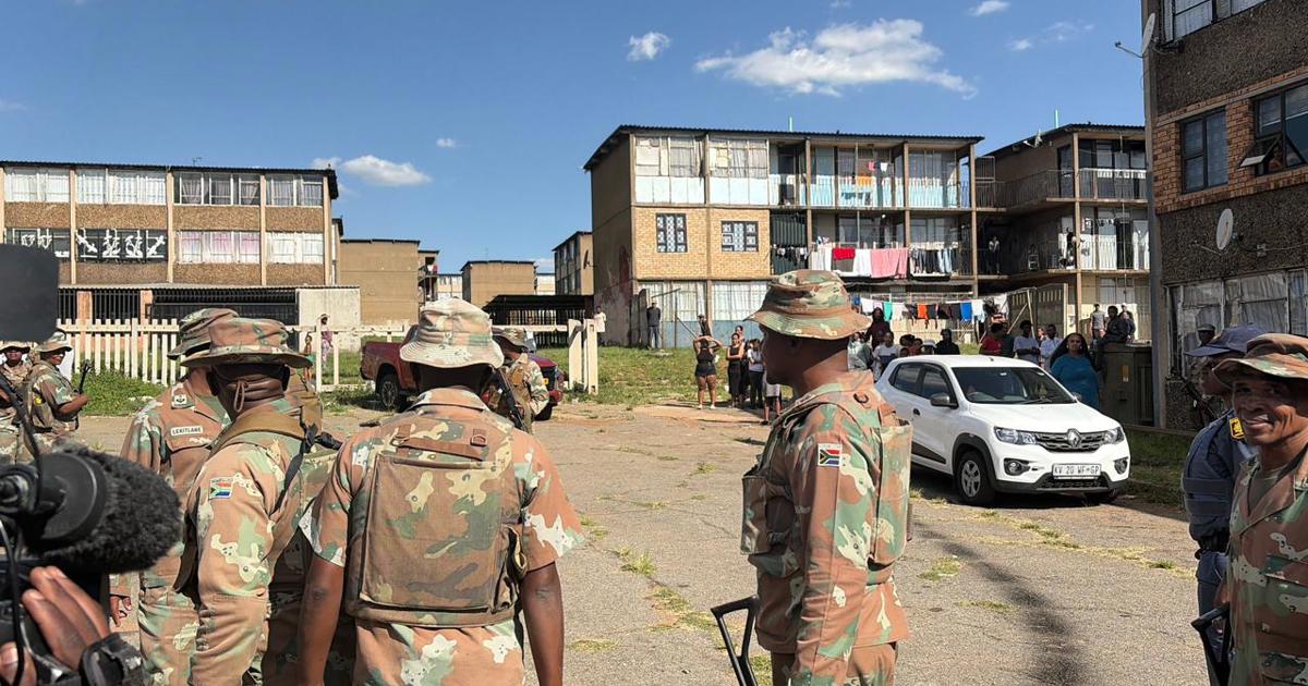 Uncertainty over SANDF deployment's mandate in Gauteng