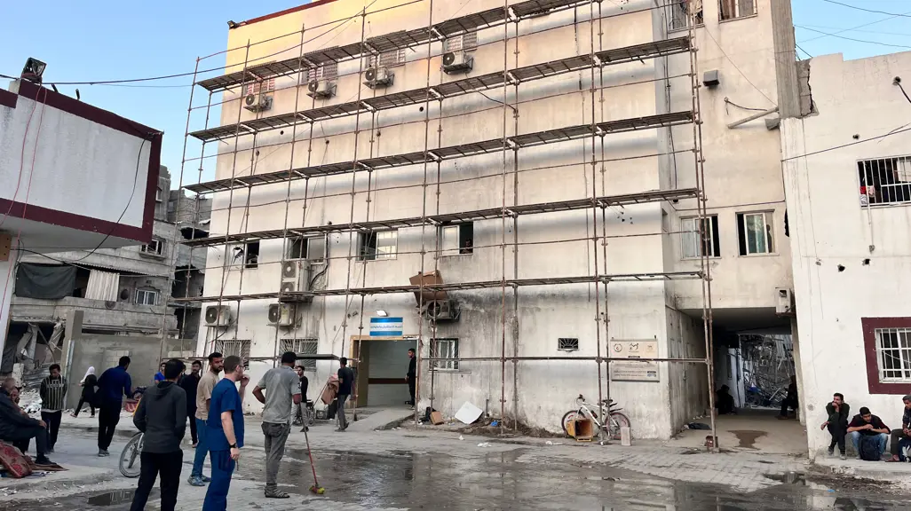 Last major health facility in north Gaza 'out of service', WHO says