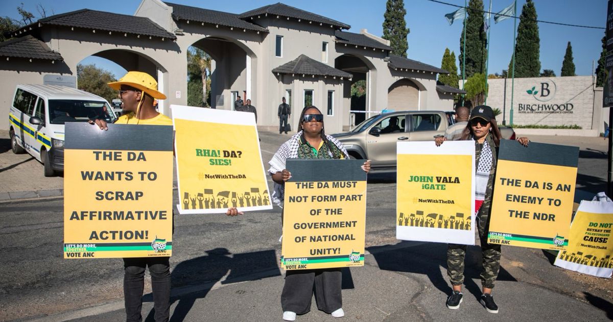 'ANC members' protest misplaced', says Mbalula amid national coalition ...