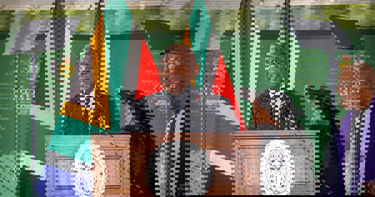 'Resilient, and a man of unwavering principle' - President Cyril Ramaphosa pays tribute to anti ...