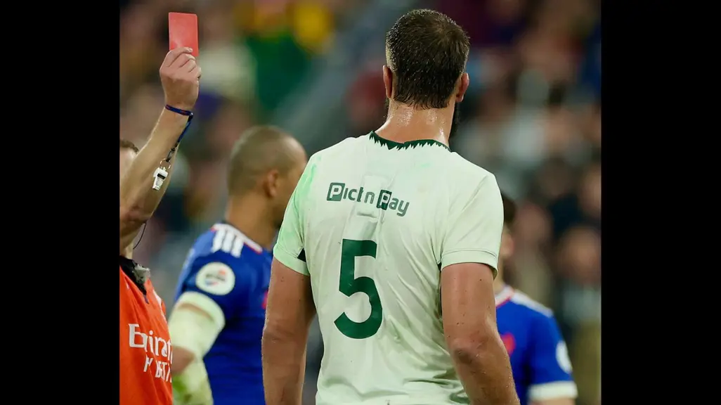 Mostert red card should've been yellow – former international ref Andre ...
