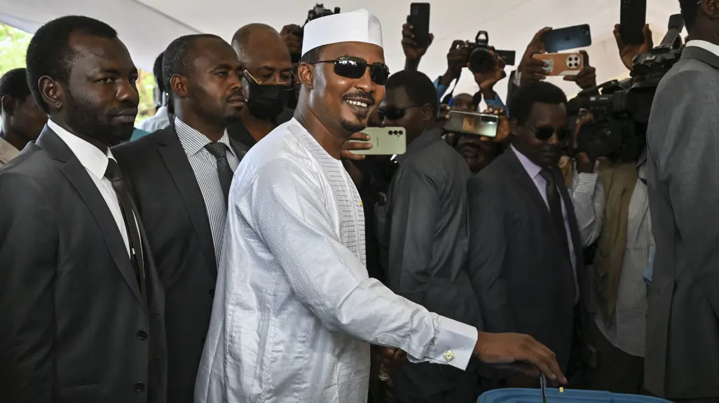 Chad junta chief officially wins election