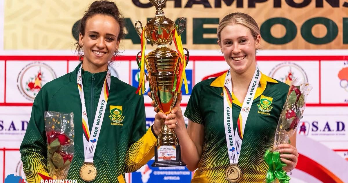 Badminton duo Ackerman & Scholtz Albertse clinch All Africa gold, eye ...