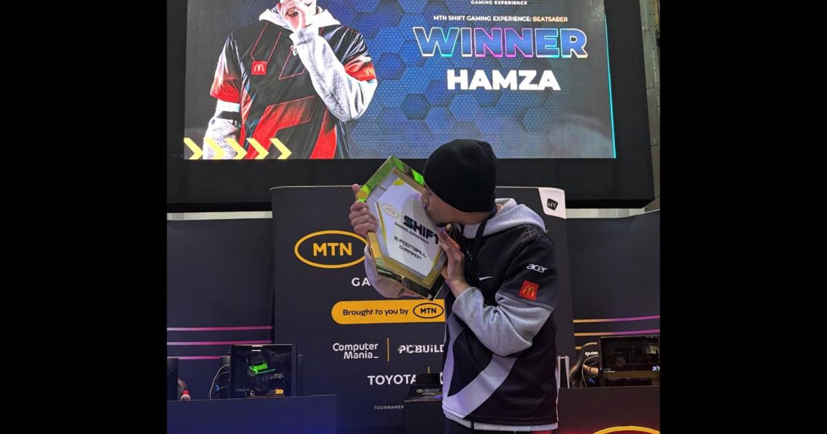 Joburg esports star Hamza Moosa (17) wins R25k in FC25 tournament