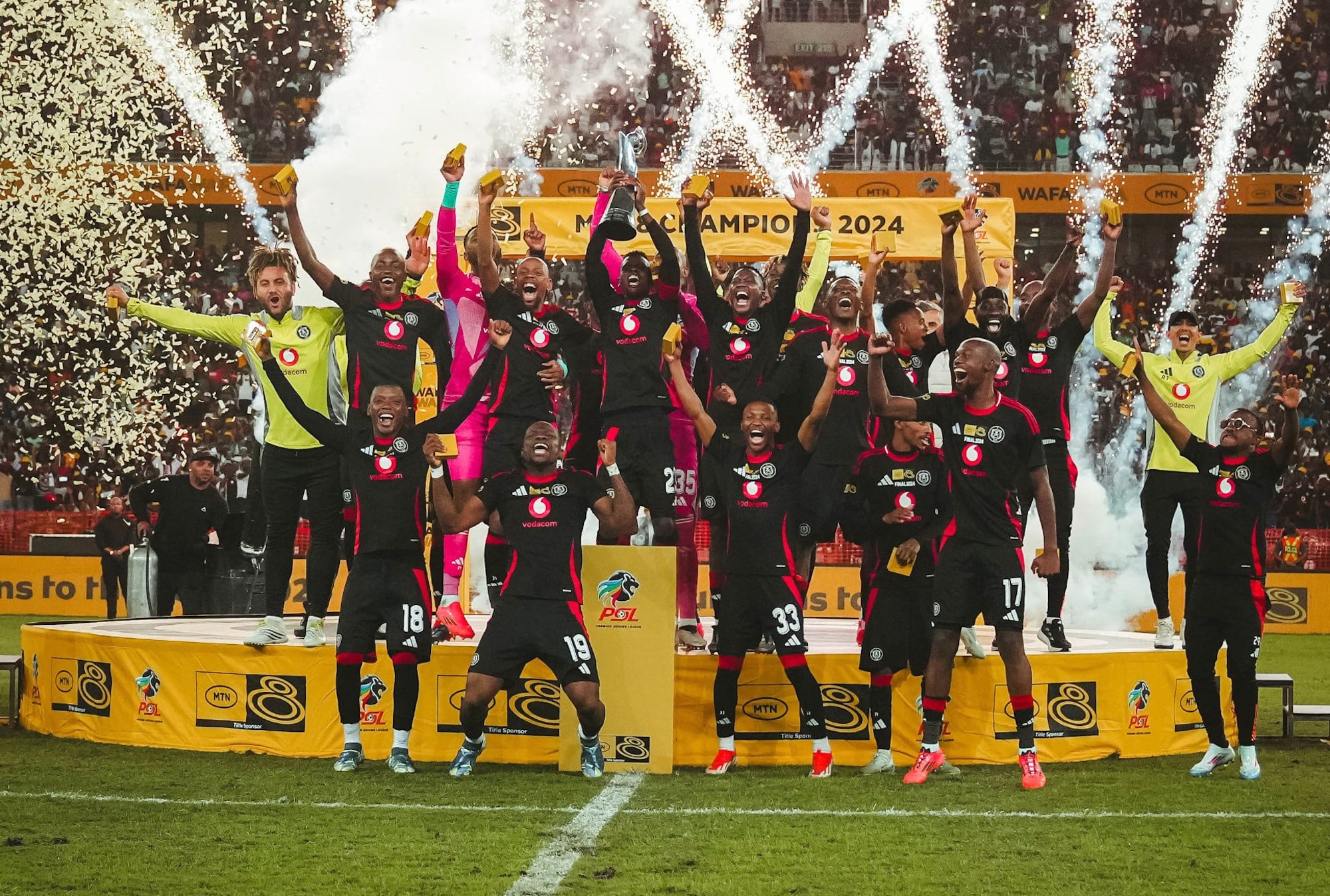 Disputed goal helps Orlando Pirates win MTN8 final