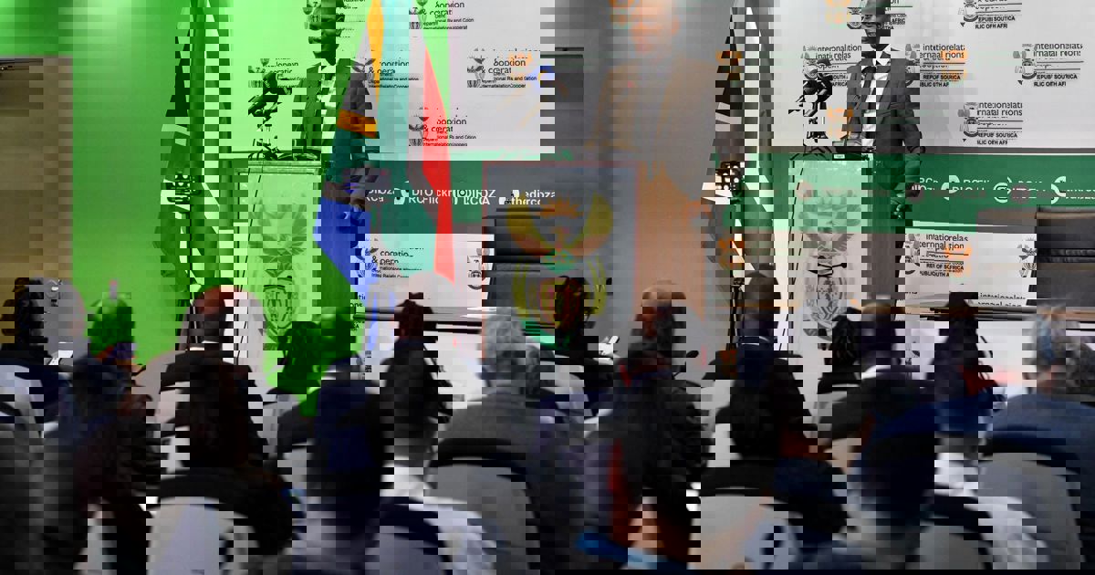 Lamola says despite GNU, SA's foreign policy remains clear