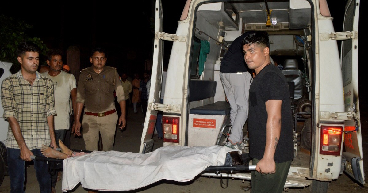 116 killed in stampede at India religious gathering