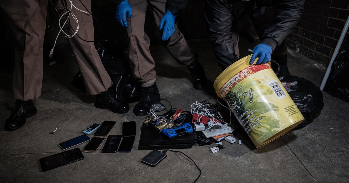 DCS fighting a losing battle to root out channels inmates use for ...