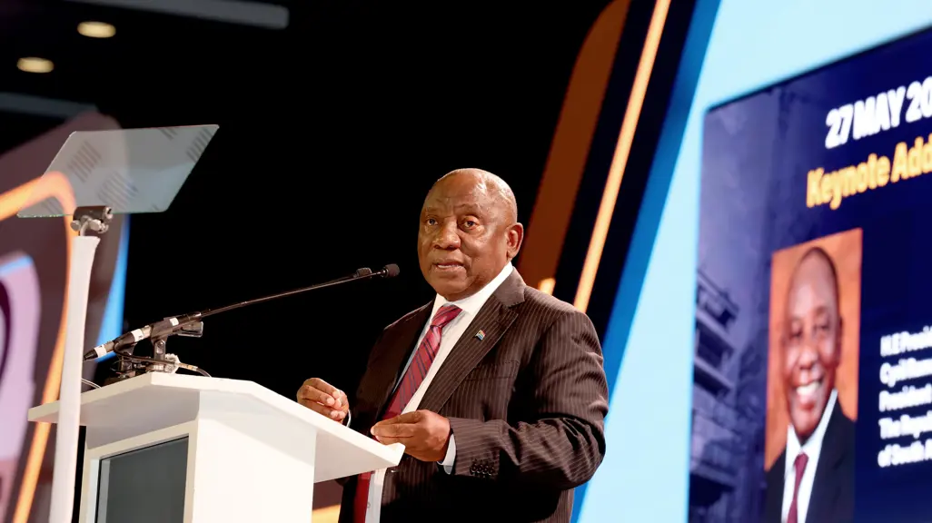 Ramaphosa pokes fun at Oval Office meeting with Trump