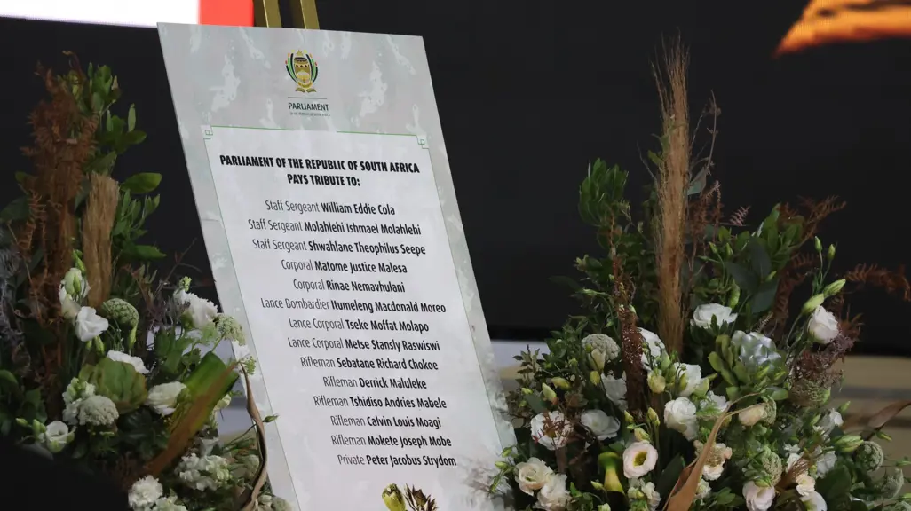 Remains of 14 SA soldiers killed in DRC expected to be handed over to ...