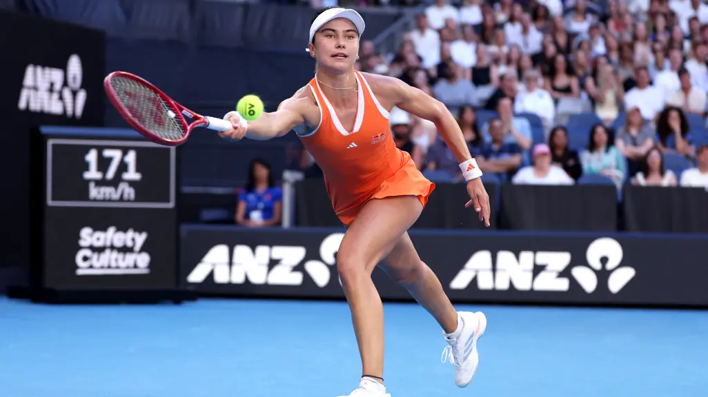 Teenager Jovic dumps seventh seed Paolini out of Australian Open