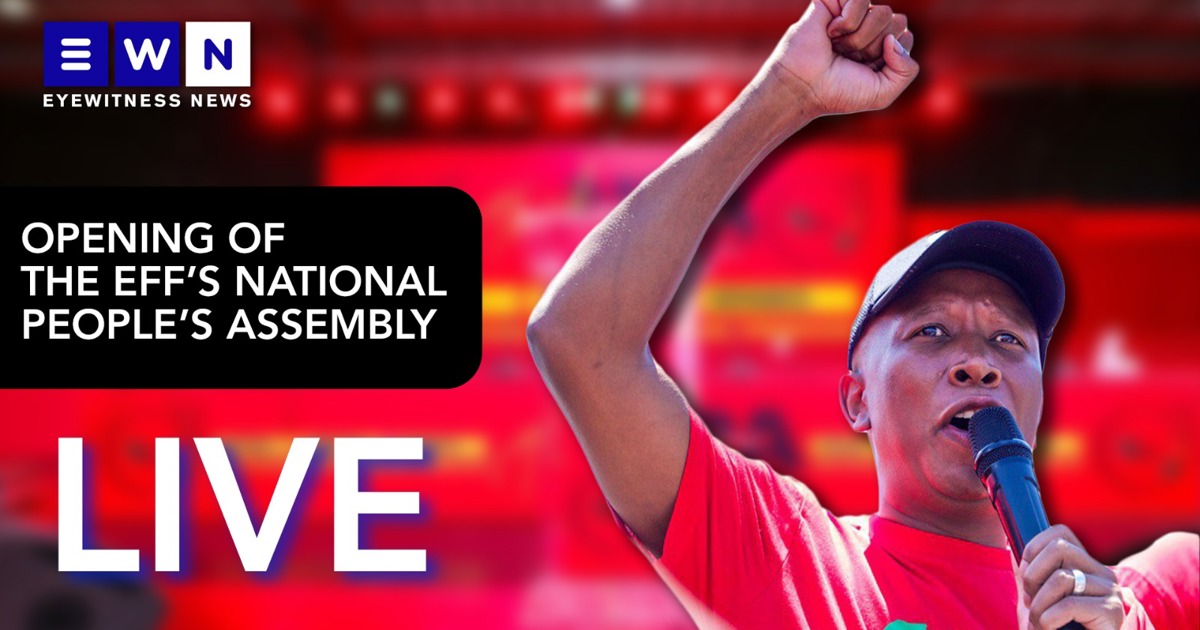 WATCH LIVE: Opening of the EFF's third National People's Assembly