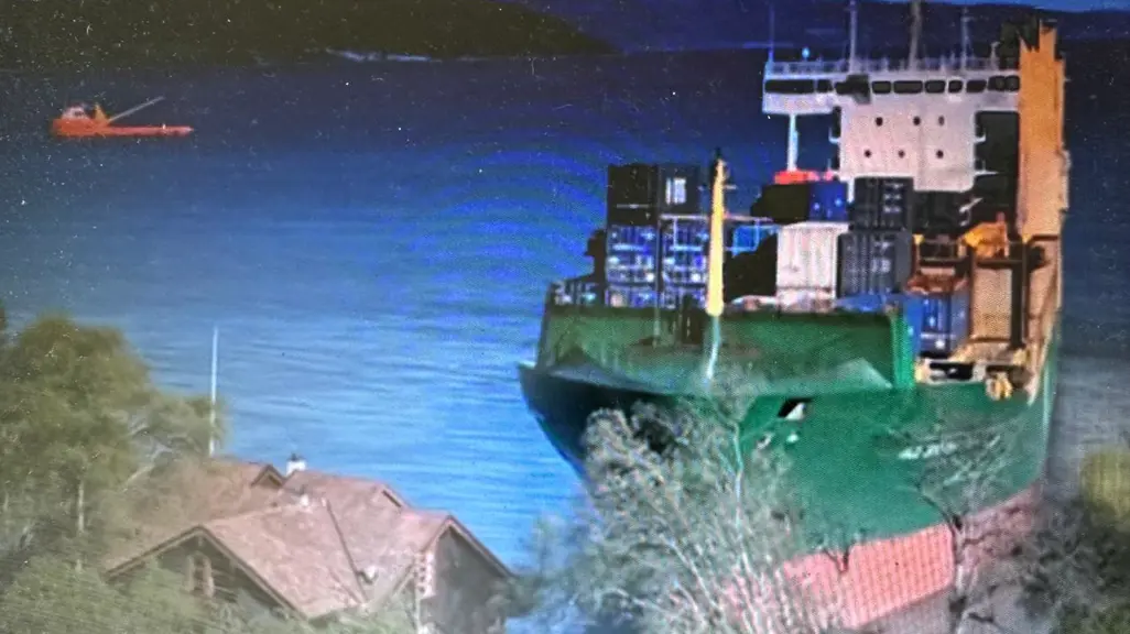 WATCH: Man lucky to be alive after container ship misses his house by ...