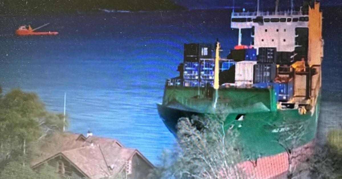 WATCH: Man lucky to be alive after container ship misses his house by ...