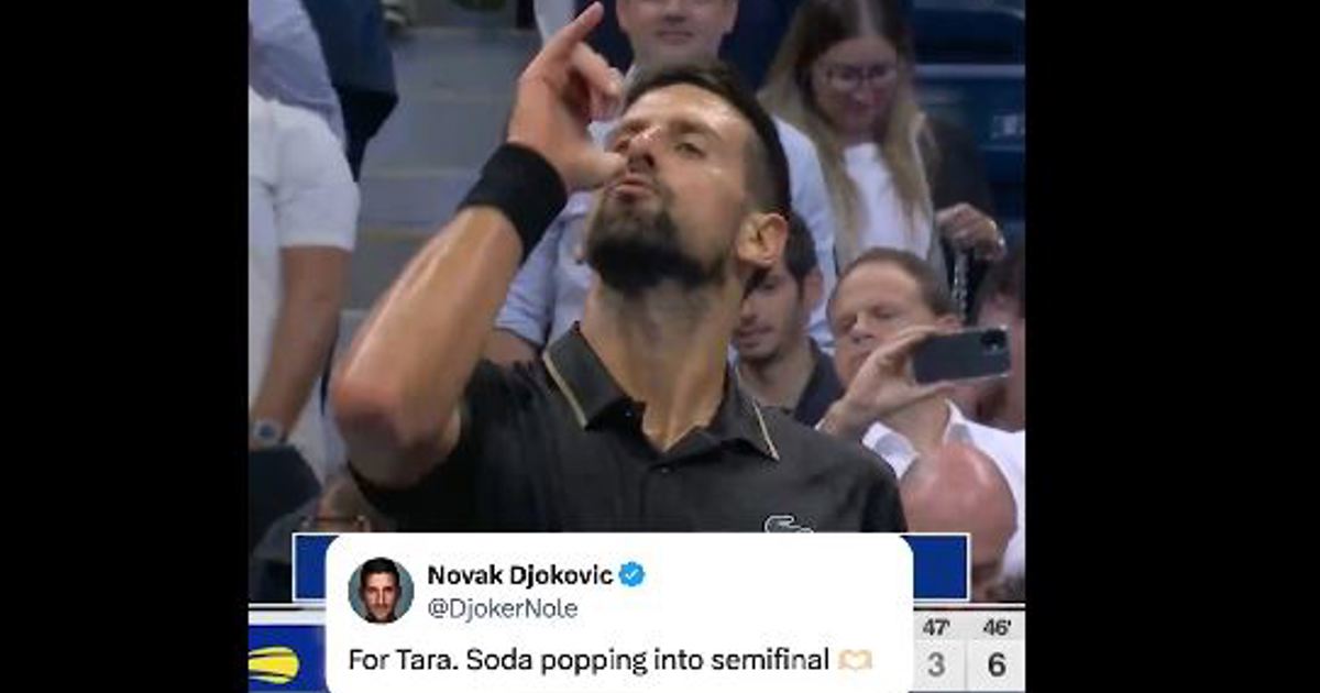 WATCH: Novak Djokovic 'Soda Pops' after US Open victory as birthday ...