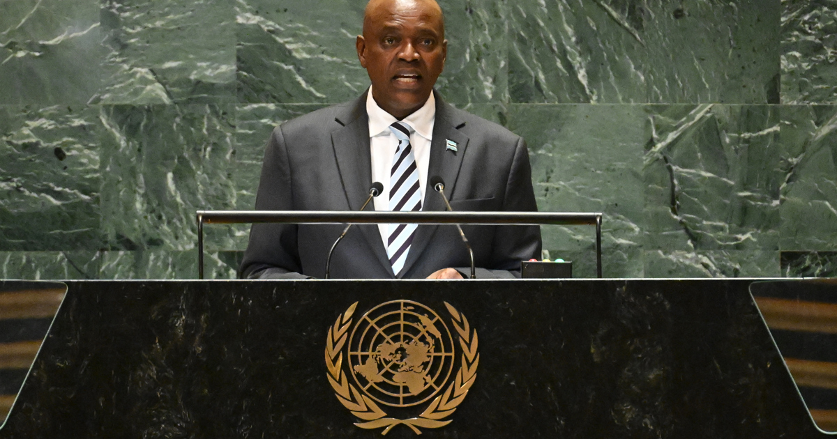 Botswana leader concedes defeat after party drubbed in election